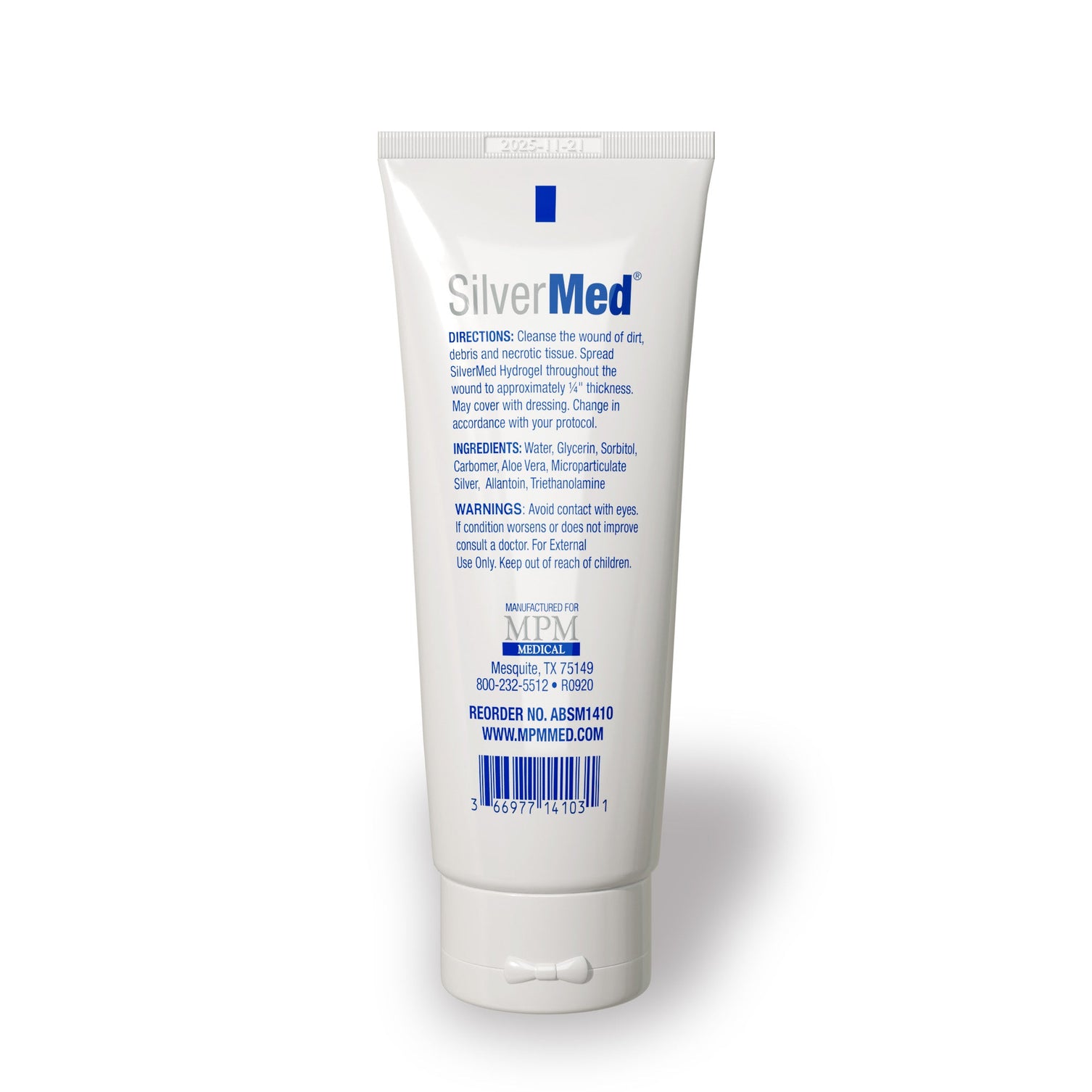 SilverAntimicrobial Hydrogel | Hydrogel Wound Dressing | MPM Medical