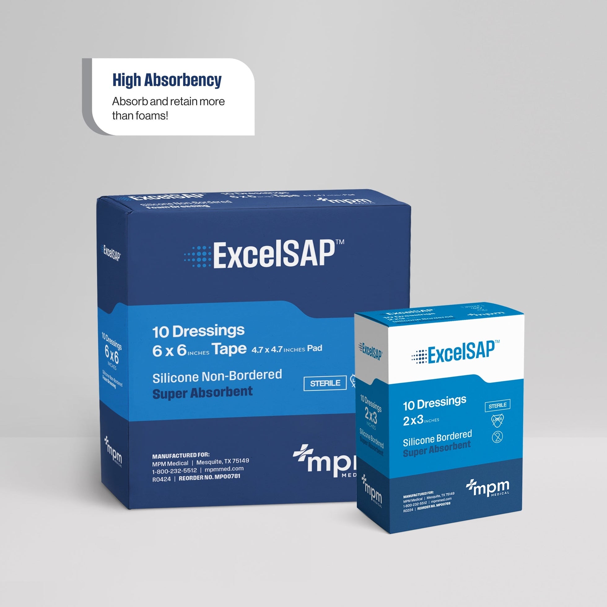 ExcelSAP | Wound Care Dressings | Wound Dressings | MPM Medical