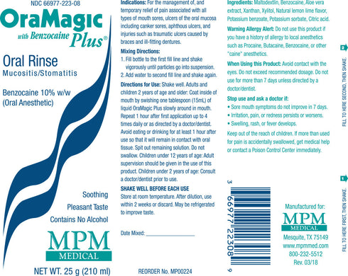 OraMagic Plus | Antiseptic Mouth Rinses | Magic Mouthwash | MPM Medical