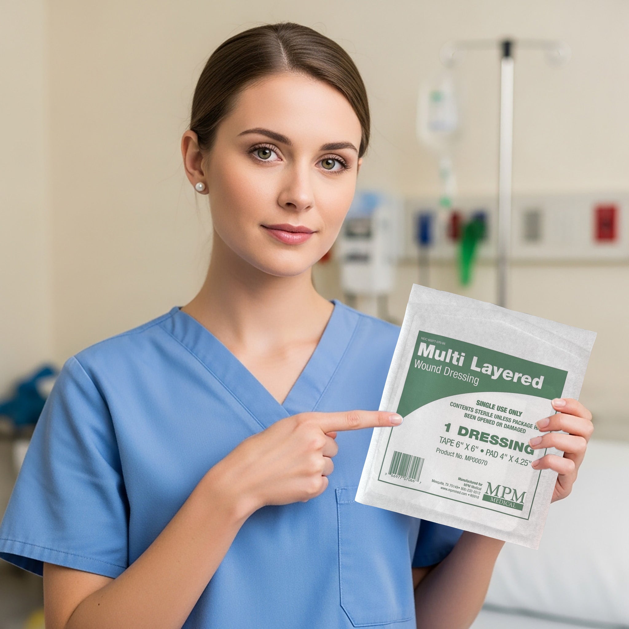 Multi Layered Wound Dressing | Wound Dressing Bandage | MPM Medical