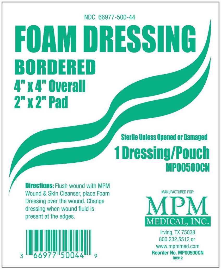 Foam Dressings Bordered | Super Absorbent Dressing | MPM Medical