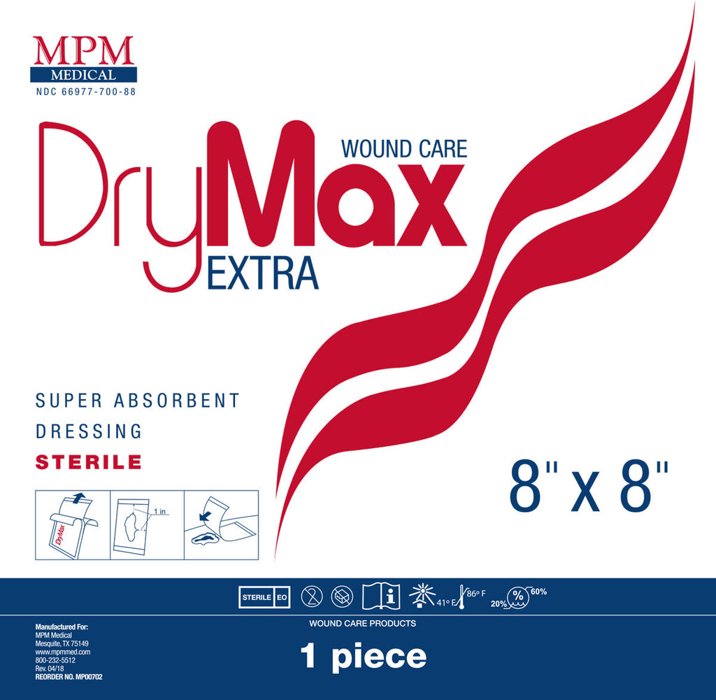 DryMax Extra | Super Absorbent Dressing |Heavy Absorption |MPM Medical