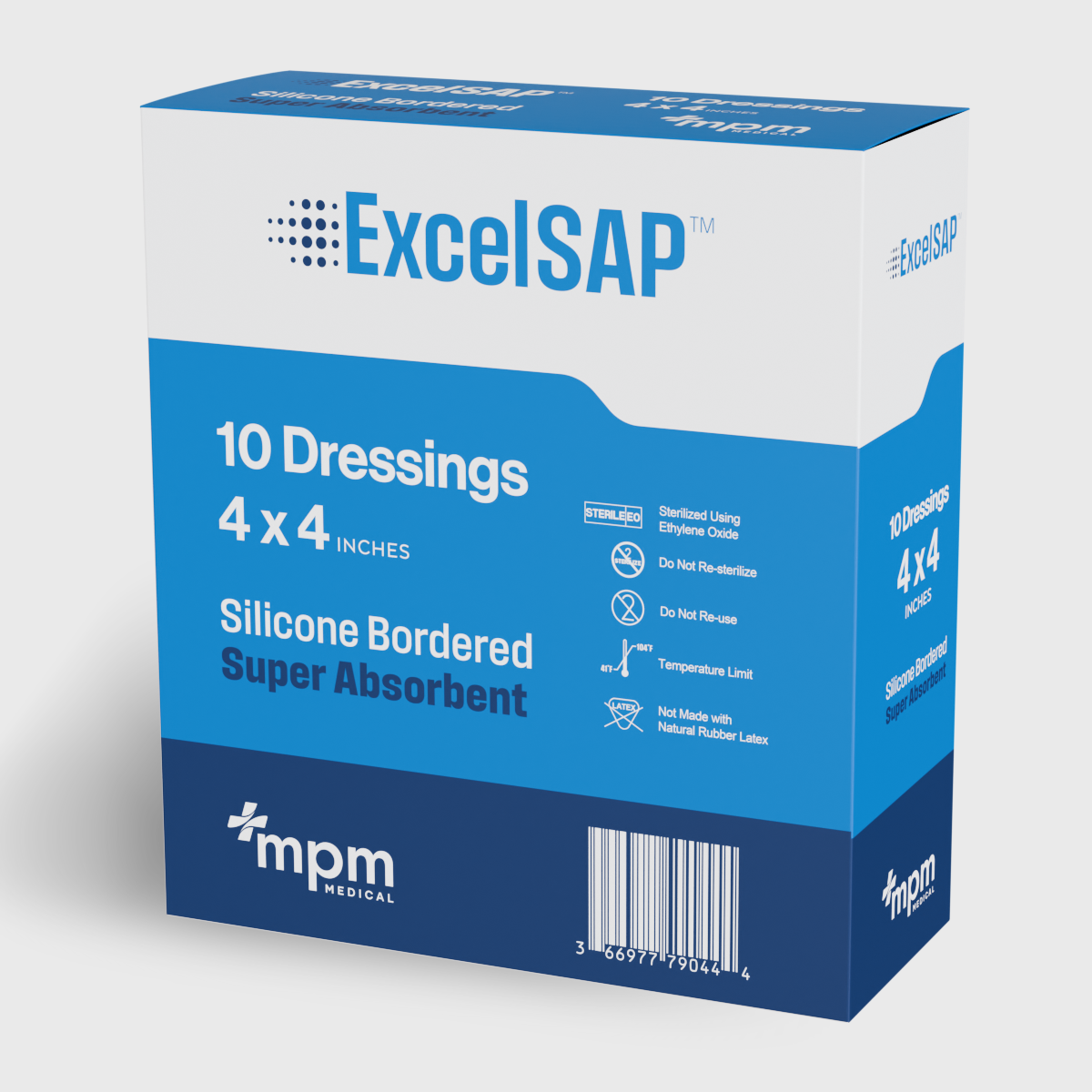 ExcelSAP Super Absorbent Dressing | occlusive wound dressing | MPM Medical