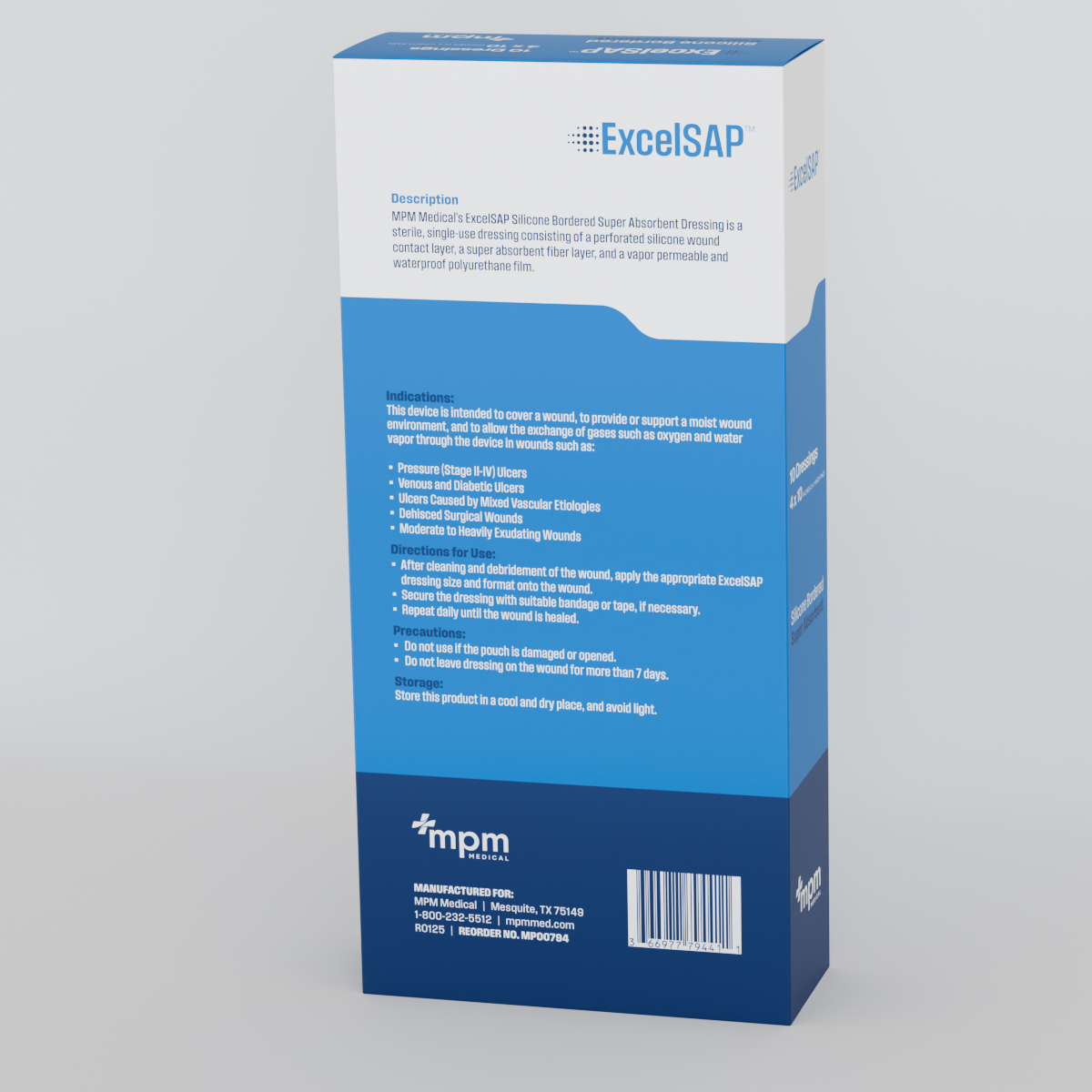 ExcelSAP | Wound Care Dressings | Wound Dressings | MPM Medical