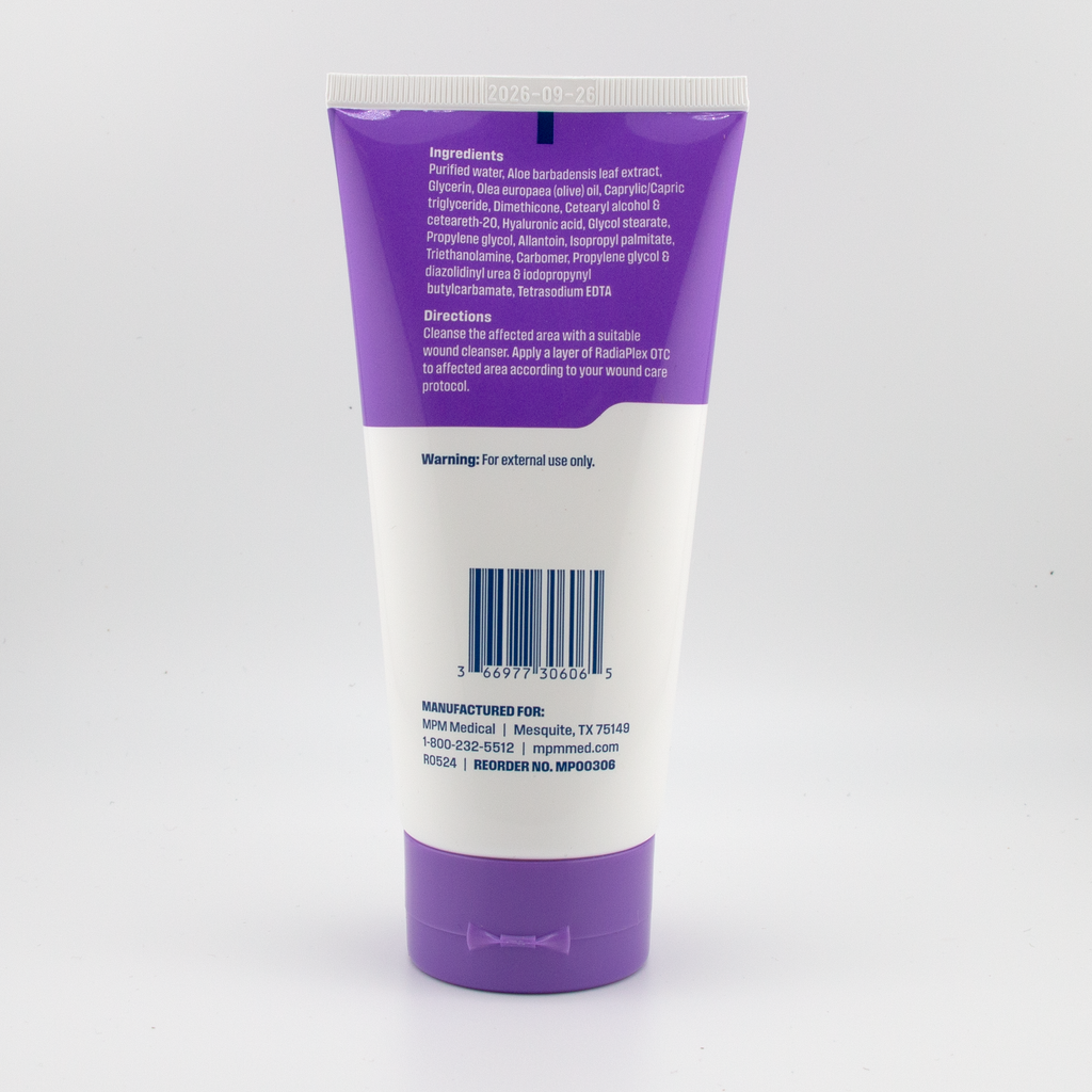 RadiaPlex | Radiaplex gel | Radiaplex Ointment Wound Gel | MPM Medical