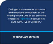 TripleHelix Wound Care Collagen | Collagen Powder | Collagen Pad – MPM Med
